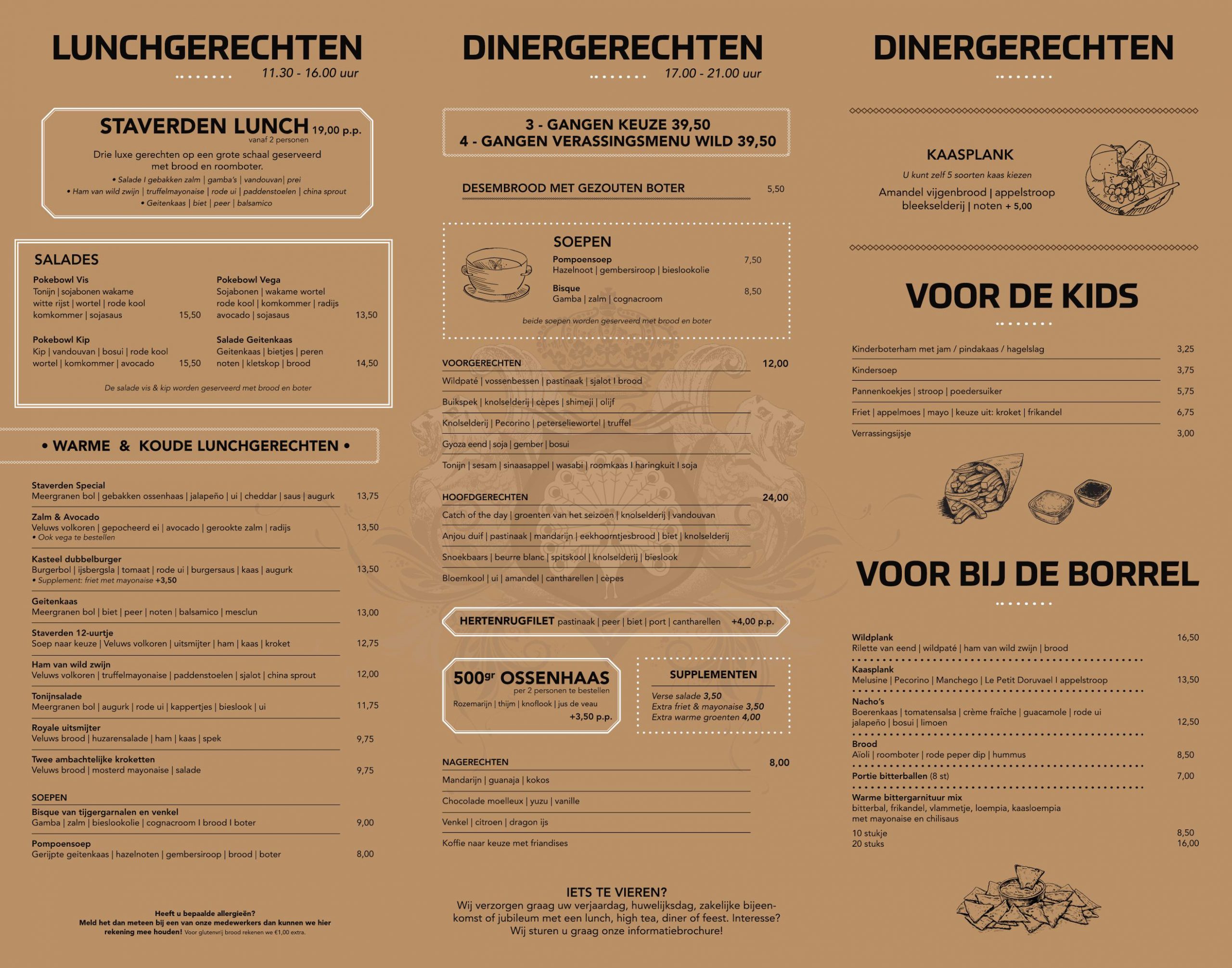 BRASSERIE – Landgoed Staverden